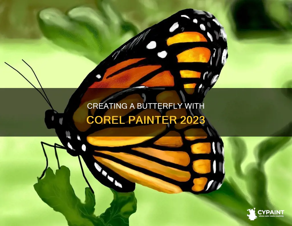 Creating A Butterfly With Corel Painter 2023 | CyPaint