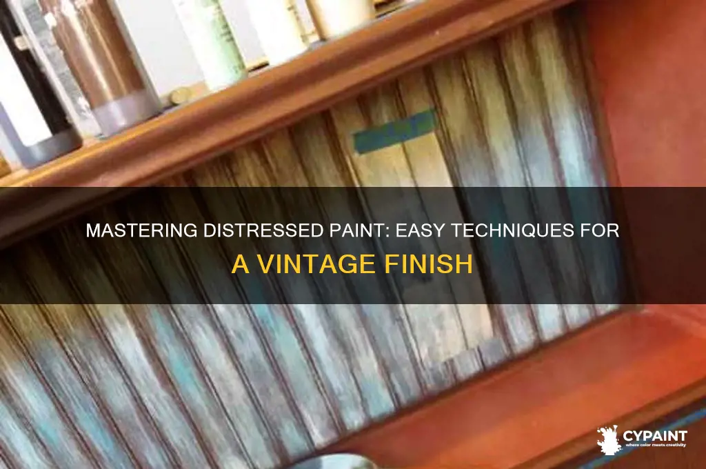Mastering Distressed Paint: Easy Techniques For A Vintage Finish | CyPaint