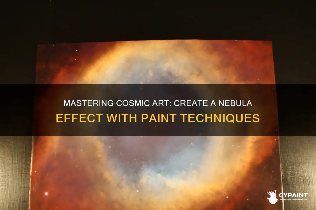 Mastering Cosmic Art: Create A Nebula Effect With Paint Techniques ...