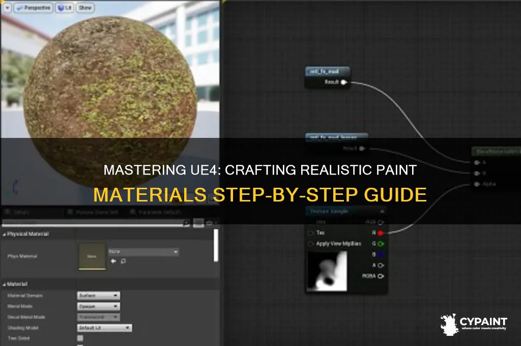 Mastering Ue4: Crafting Realistic Paint Materials Step-By-Step Guide ...