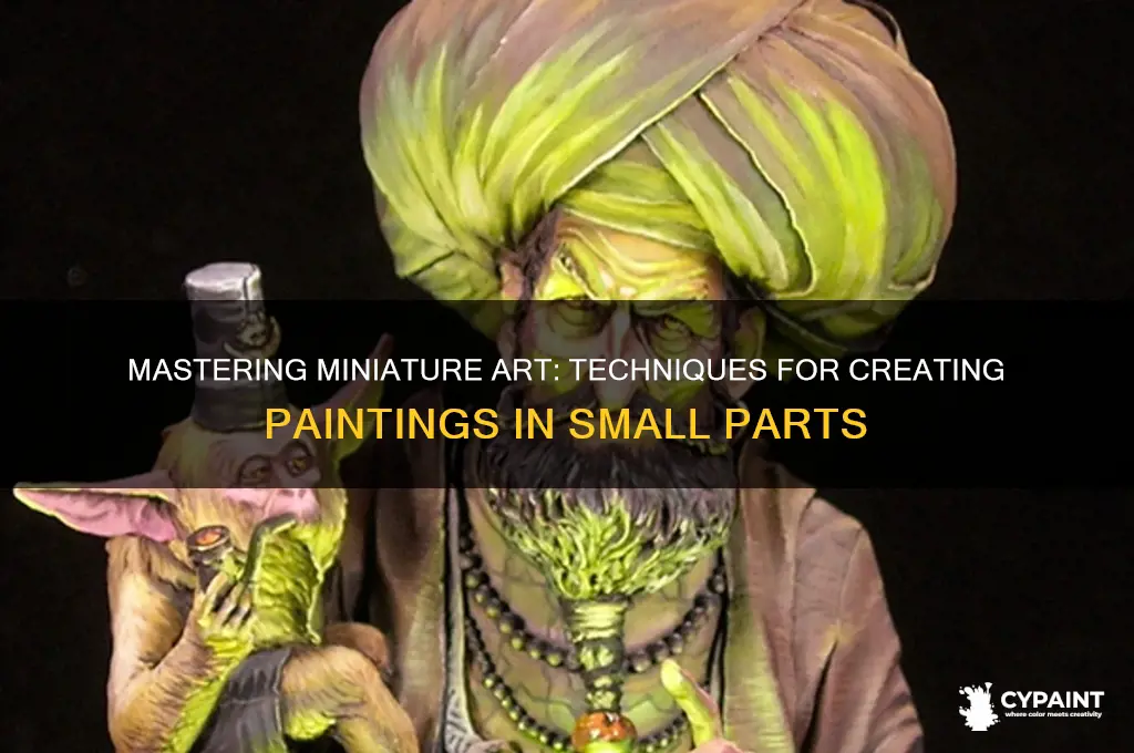 Mastering Miniature Art: Techniques For Creating Paintings In Small ...
