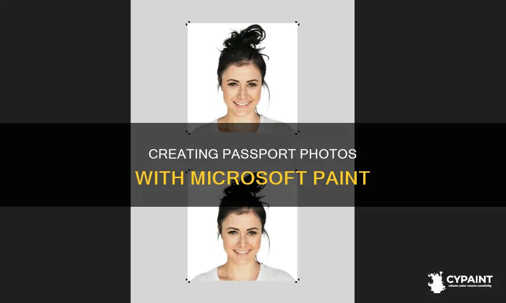 Creating Passport Photos With Microsoft Paint | CyPaint