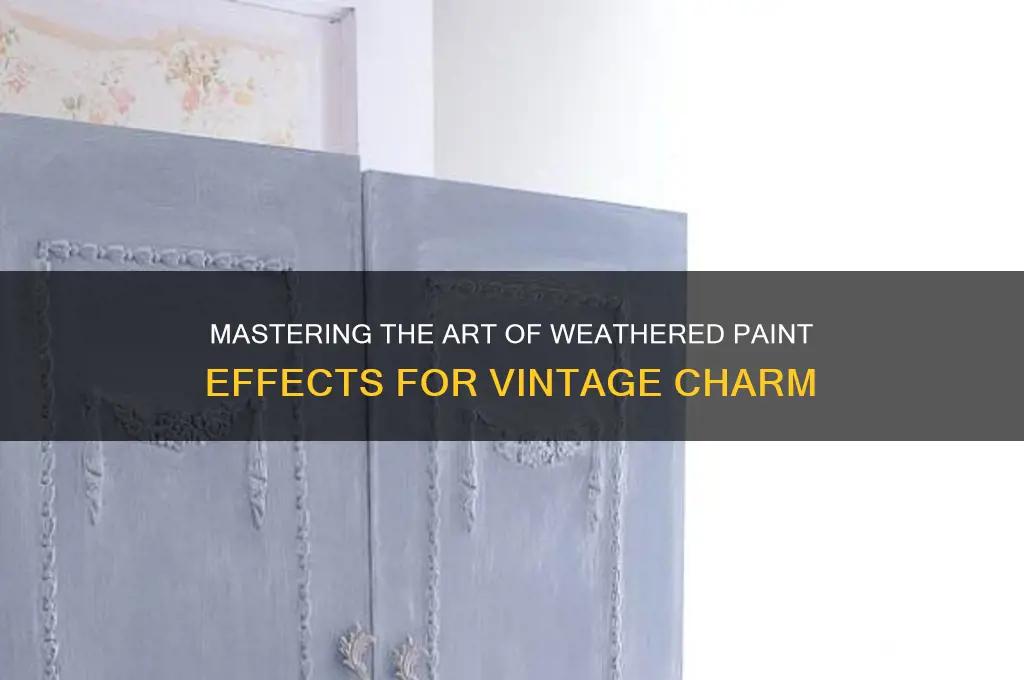 Mastering The Art Of Weathered Paint Effects For Vintage Charm | CyPaint