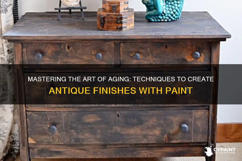 Mastering The Art Of Aging: Techniques To Create Antique Finishes With ...
