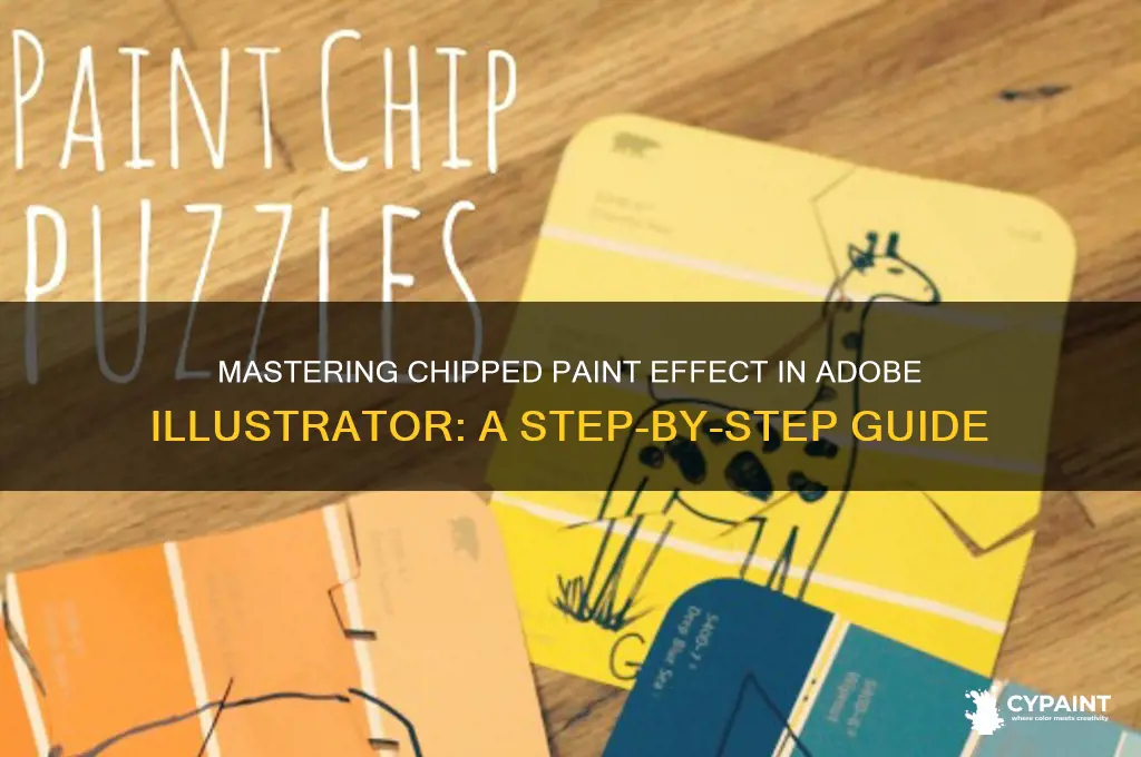 Mastering Chipped Paint Effect In Adobe Illustrator: A Step-By-Step ...