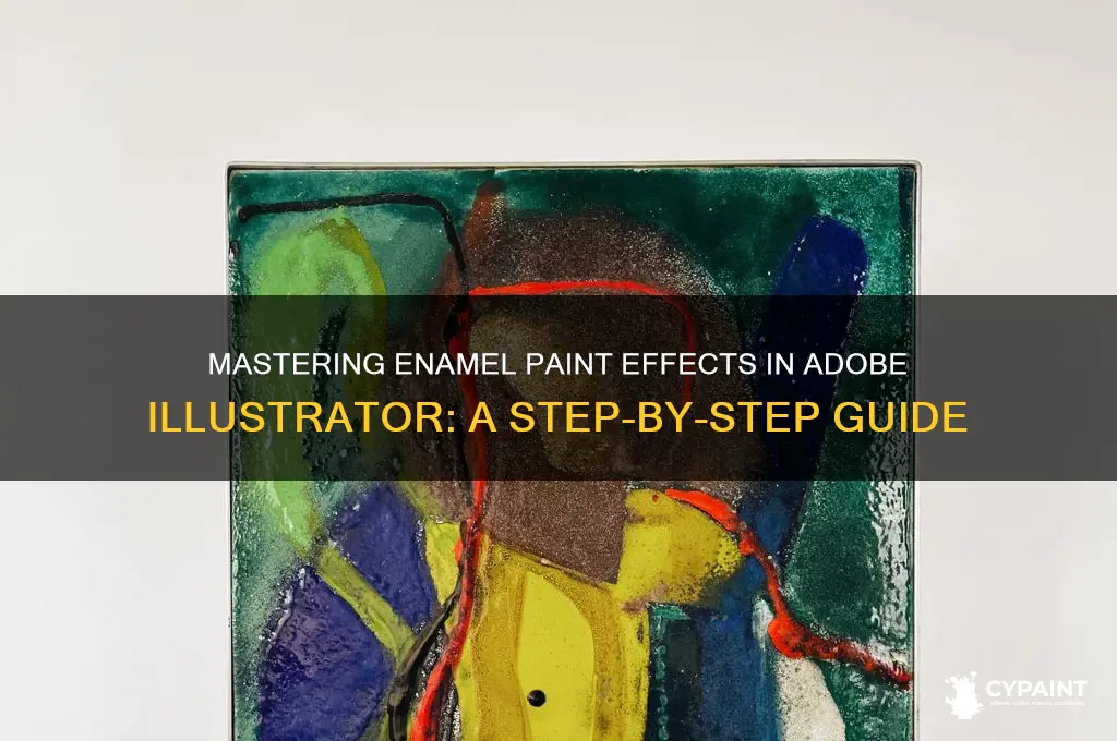 Mastering Enamel Paint Effects In Adobe Illustrator: A Step-By-Step ...