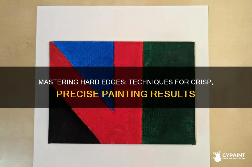 Mastering Hard Edges: Techniques For Crisp, Precise Painting Results ...