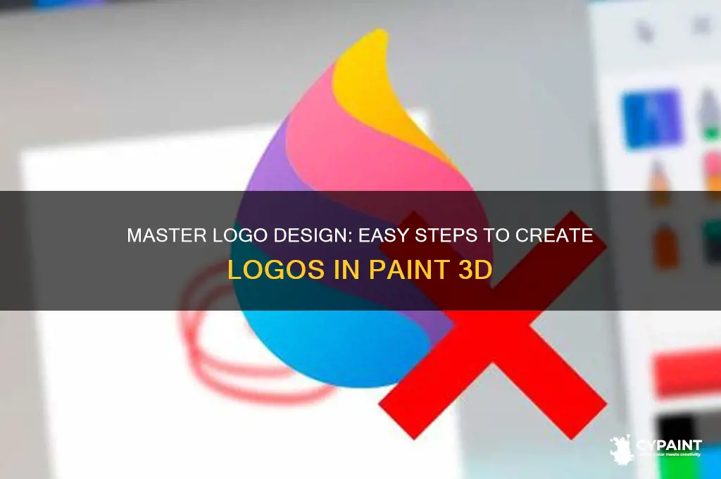 Master Logo Design: Easy Steps To Create Logos In Paint 3D | CyPaint