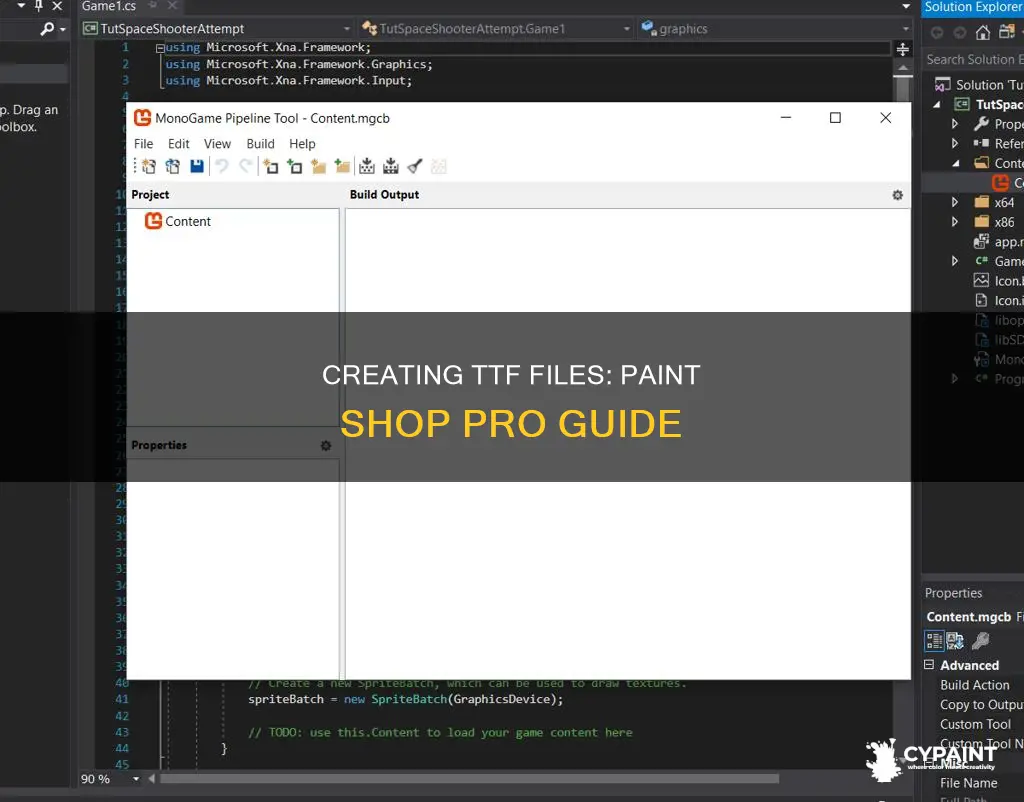 Creating Ttf Files: Paint Shop Pro Guide | CyPaint