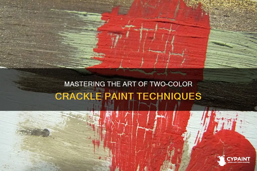 Mastering The Art Of Two-Color Crackle Paint Techniques | CyPaint