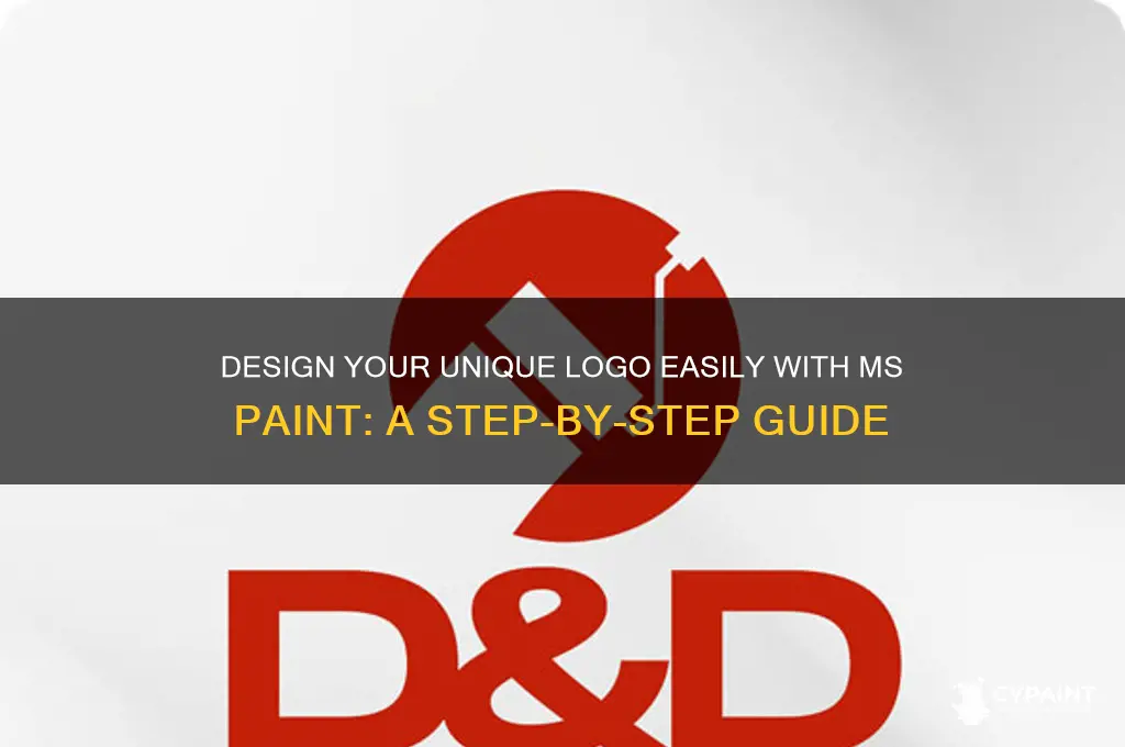 Design Your Unique Logo Easily With Ms Paint: A Step-By-Step Guide ...
