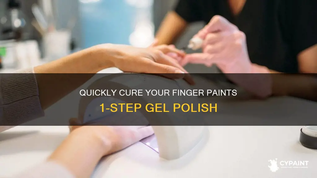 Quickly Cure Your Finger Paints 1-Step Gel Polish | CyPaint