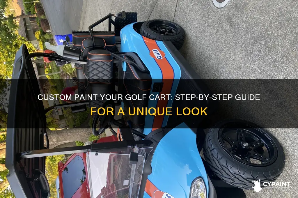 Custom Paint Your Golf Cart: Step-By-Step Guide For A Unique Look | CyPaint