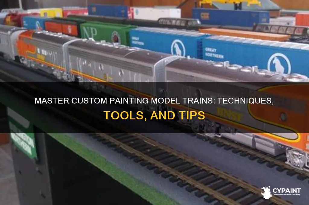 Master Custom Painting Model Trains: Techniques, Tools, And Tips | CyPaint