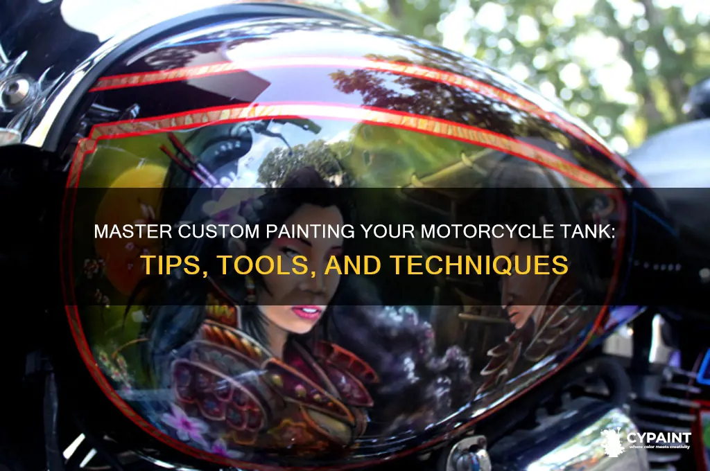 Master Custom Painting Your Motorcycle Tank: Tips, Tools, And ...