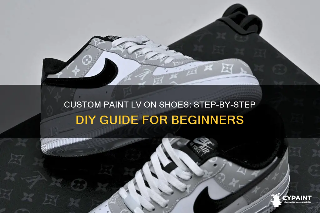 Custom Paint Lv On Shoes: Step-By-Step Diy Guide For Beginners | CyPaint