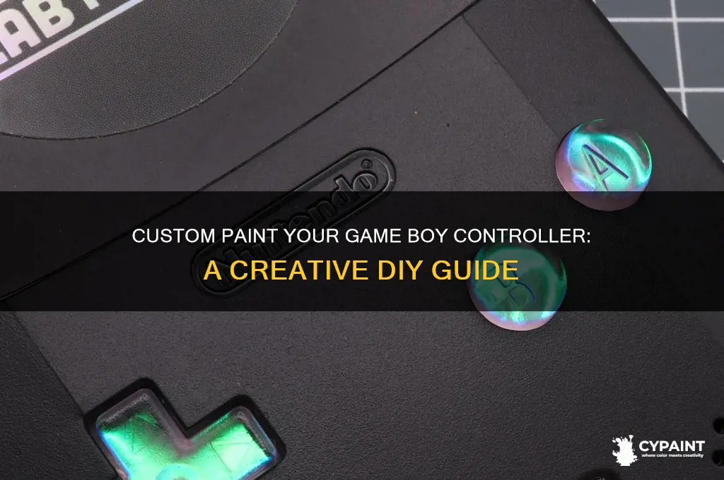 Custom Paint Your Game Boy Controller: A Creative Diy Guide | CyPaint