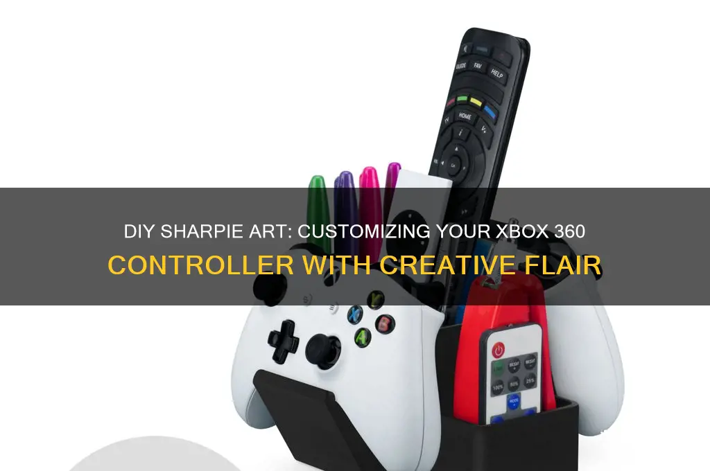 Diy Sharpie Art: Customizing Your Xbox 360 Controller With Creative ...