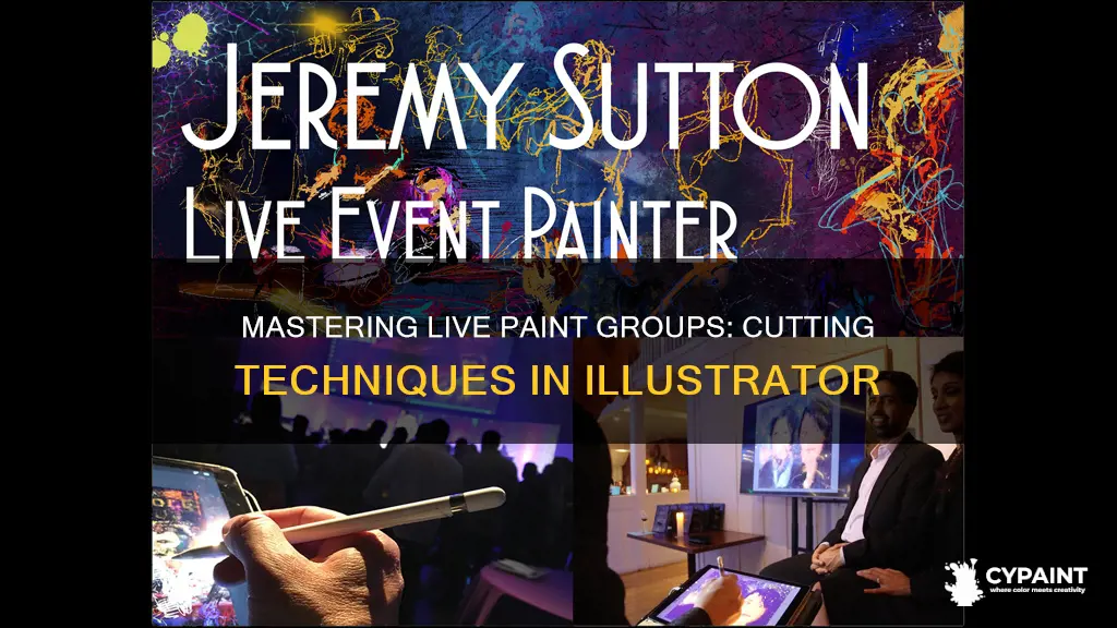 Mastering Live Paint Groups: Cutting Techniques In Illustrator | CyPaint