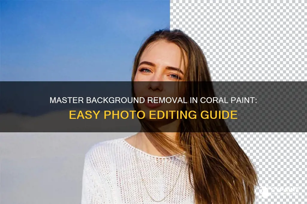 Master Background Removal In Coral Paint: Easy Photo Editing Guide ...