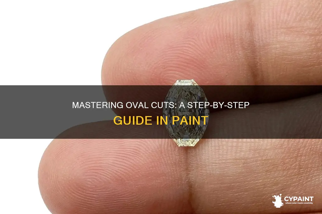 Mastering Oval Cuts: A Step-By-Step Guide In Paint | CyPaint