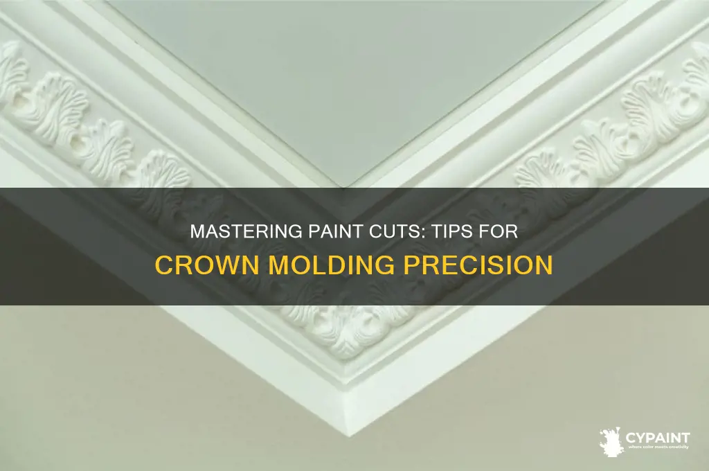 Mastering Paint Cuts: Tips For Crown Molding Precision | CyPaint