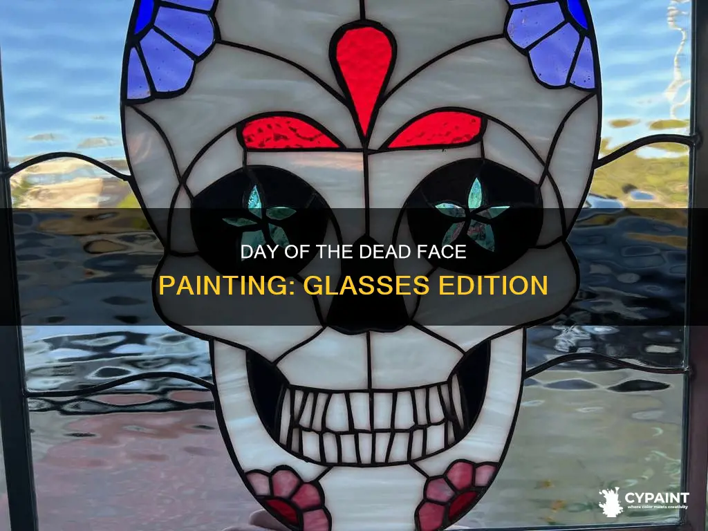 Day Of The Dead Face Painting: Glasses Edition | CyPaint