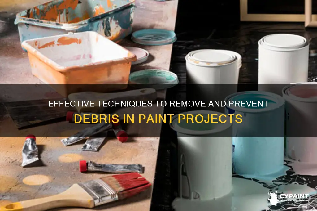 Effective Techniques To Remove And Prevent Debris In Paint Projects ...