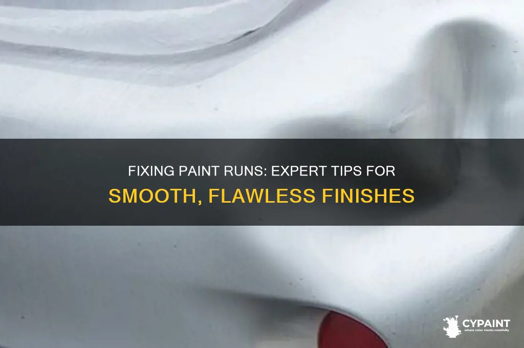 Fixing Paint Runs: Expert Tips For Smooth, Flawless Finishes | CyPaint