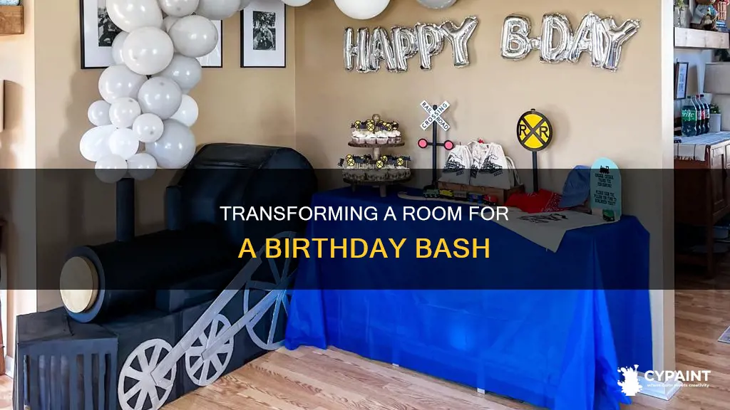 Transforming A Room For A Birthday Bash | CyPaint