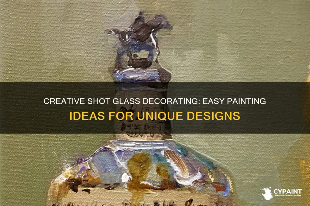 Creative Shot Glass Decorating: Easy Painting Ideas For Unique Designs ...