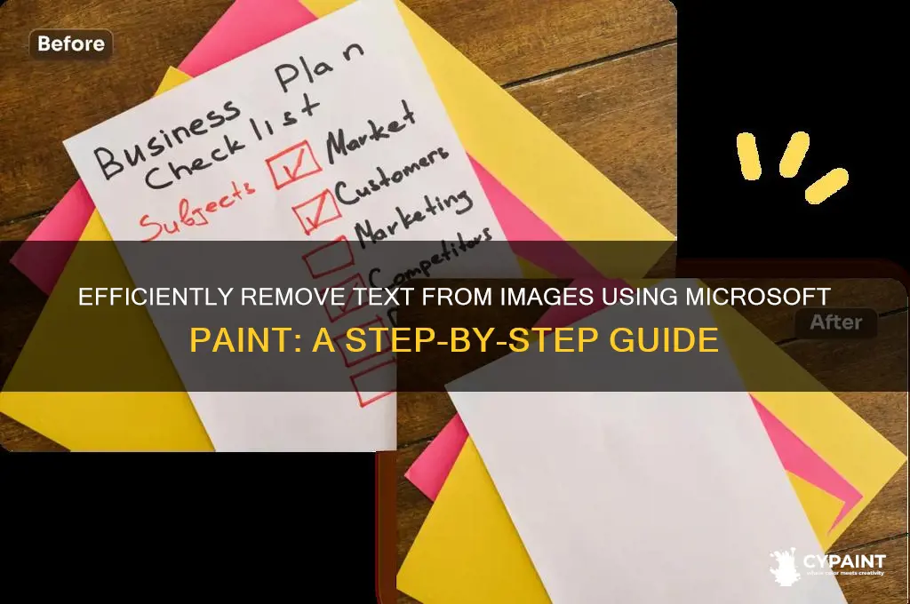Efficiently Remove Text From Images Using Microsoft Paint: A Step-By ...
