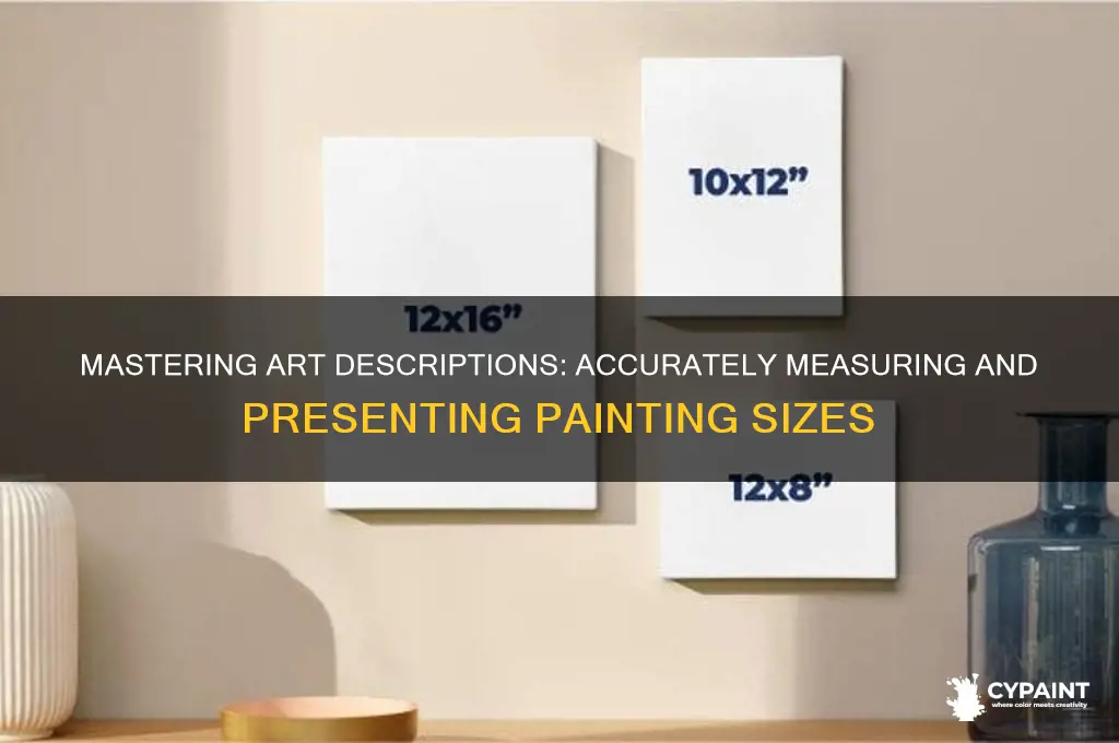 Mastering Art Descriptions: Accurately Measuring And Presenting ...