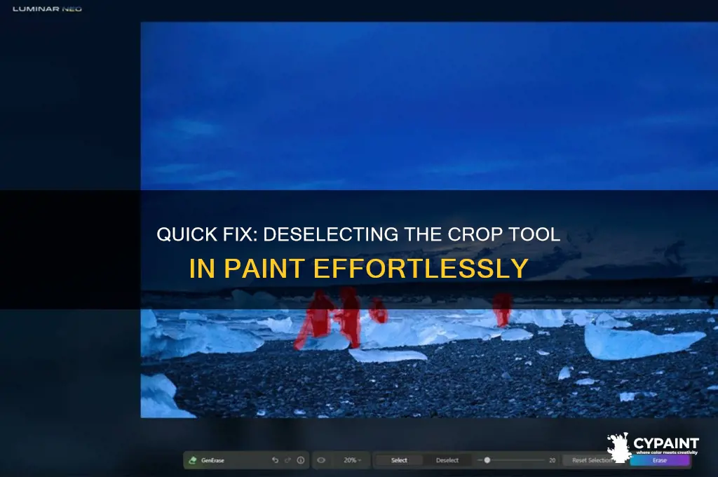 Quick Fix: Deselecting The Crop Tool In Paint Effortlessly | CyPaint