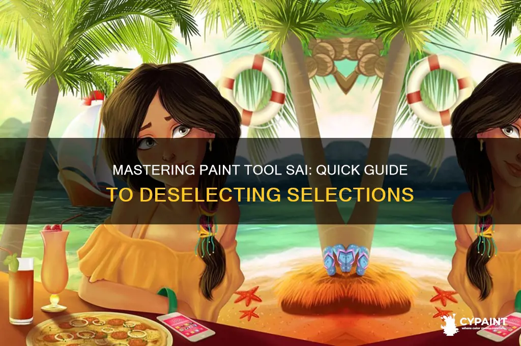 Mastering Paint Tool Sai: Quick Guide To Deselecting Selections | CyPaint