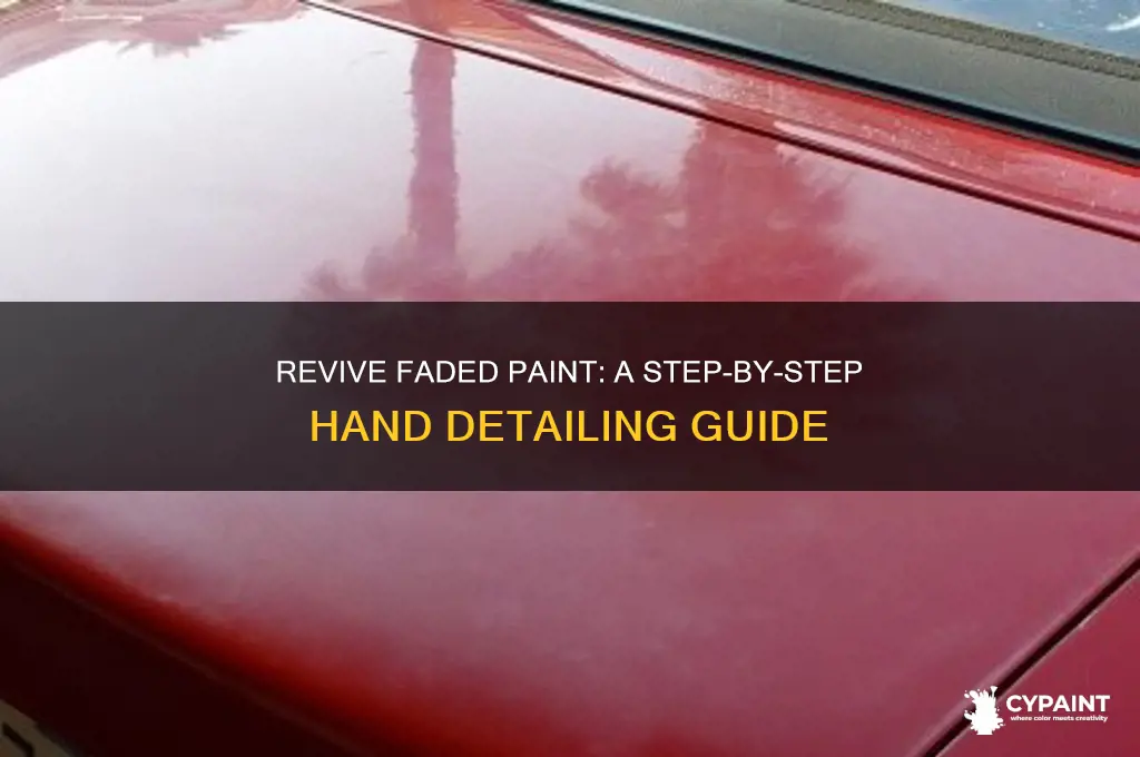 Revive Faded Paint: A Step-By-Step Hand Detailing Guide | CyPaint