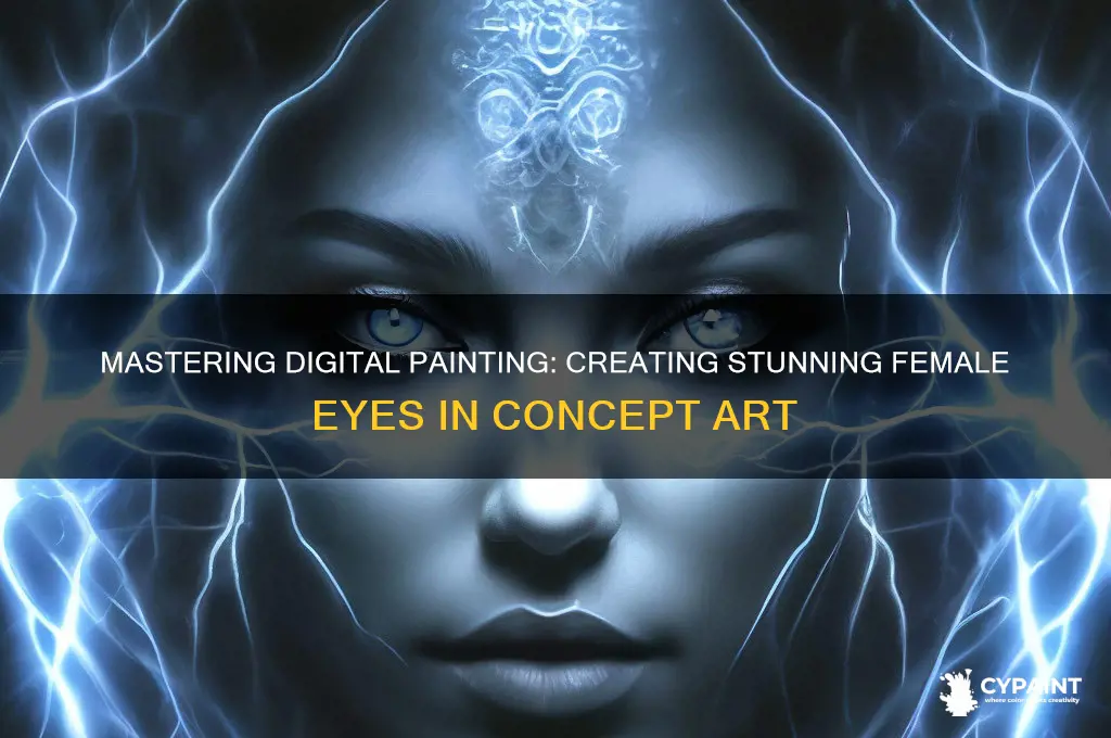 Mastering Digital Painting: Creating Stunning Female Eyes In Concept ...