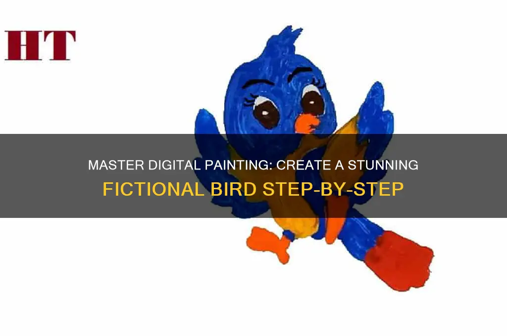 Master Digital Painting: Create A Stunning Fictional Bird Step-By-Step ...