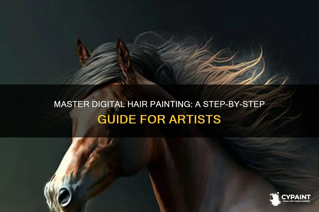 Master Digital Hair Painting: A Step-By-Step Guide For Artists | CyPaint