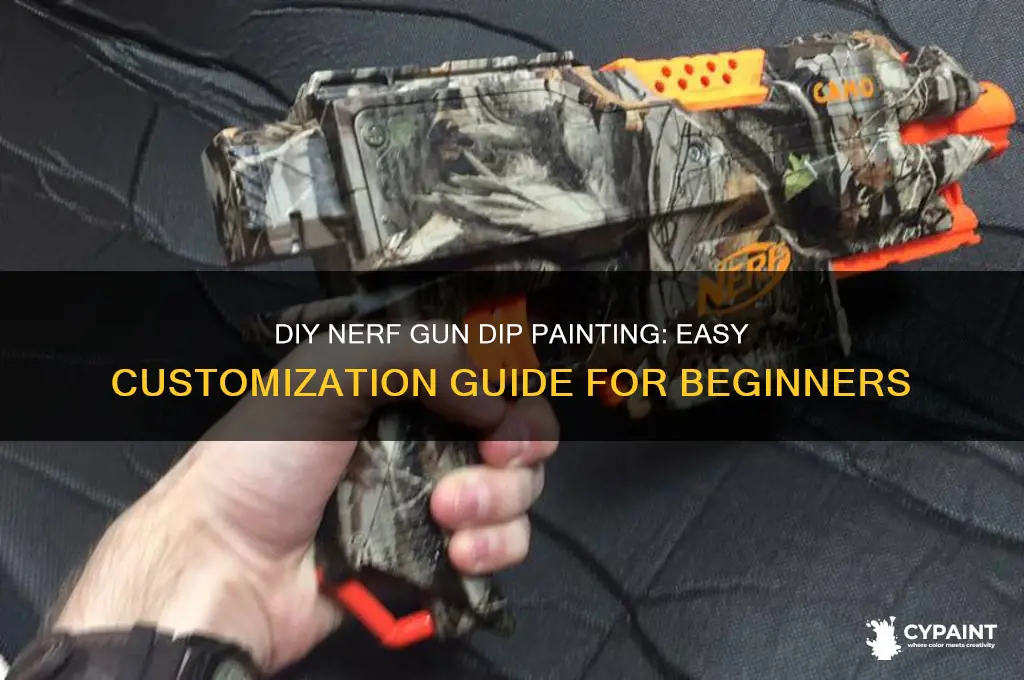 Diy Nerf Gun Dip Painting: Easy Customization Guide For Beginners | CyPaint