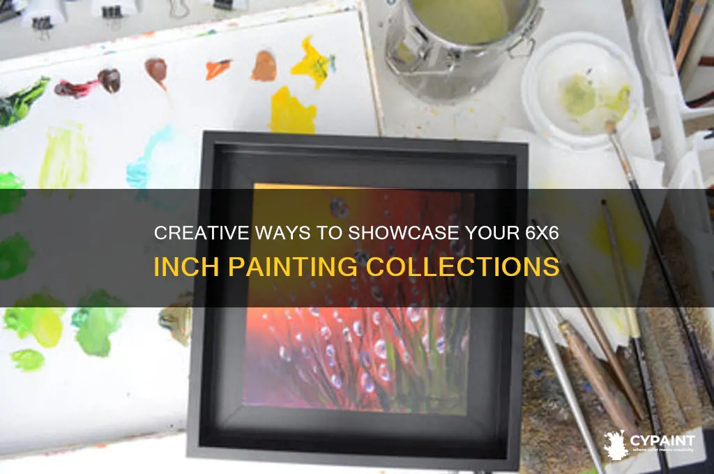 Creative Ways To Showcase Your 6X6 Inch Painting Collections | CyPaint