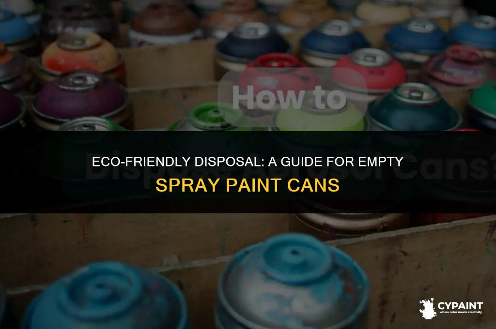Eco-Friendly Disposal: A Guide For Empty Spray Paint Cans | CyPaint