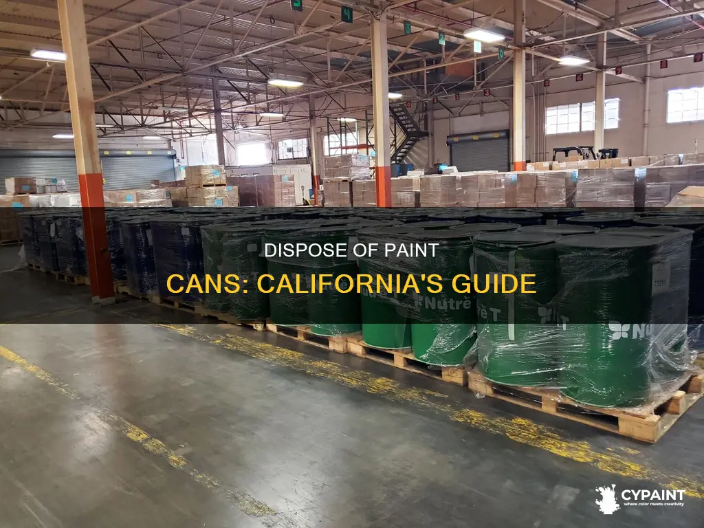 Dispose Of Paint Cans: California's Guide | CyPaint