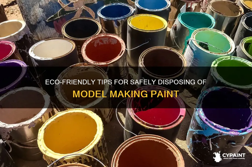 Eco-Friendly Tips For Safely Disposing Of Model Making Paint | CyPaint