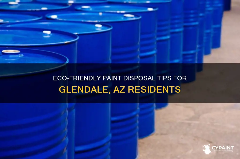 Eco-Friendly Paint Disposal Tips For Glendale, Az Residents | CyPaint