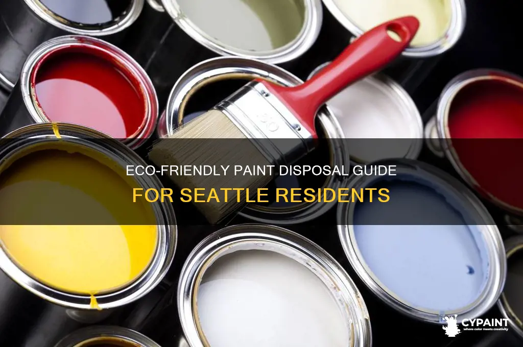 Eco-Friendly Paint Disposal Guide For Seattle Residents | CyPaint