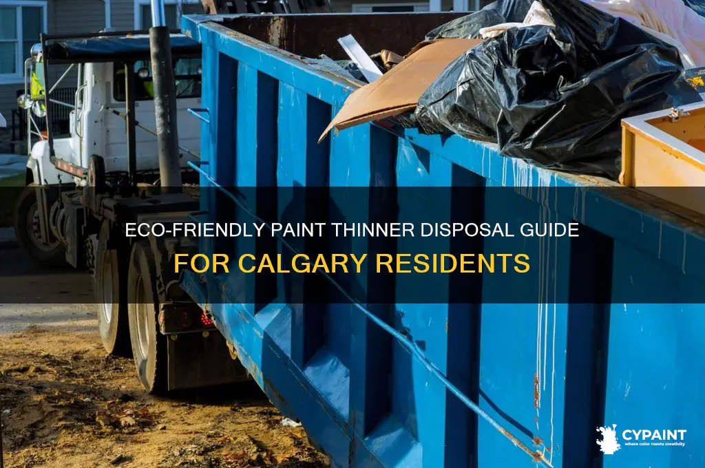 Eco-Friendly Paint Thinner Disposal Guide For Calgary Residents | CyPaint