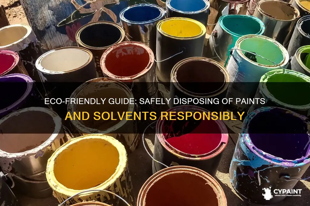 Eco-Friendly Guide: Safely Disposing Of Paints And Solvents Responsibly ...