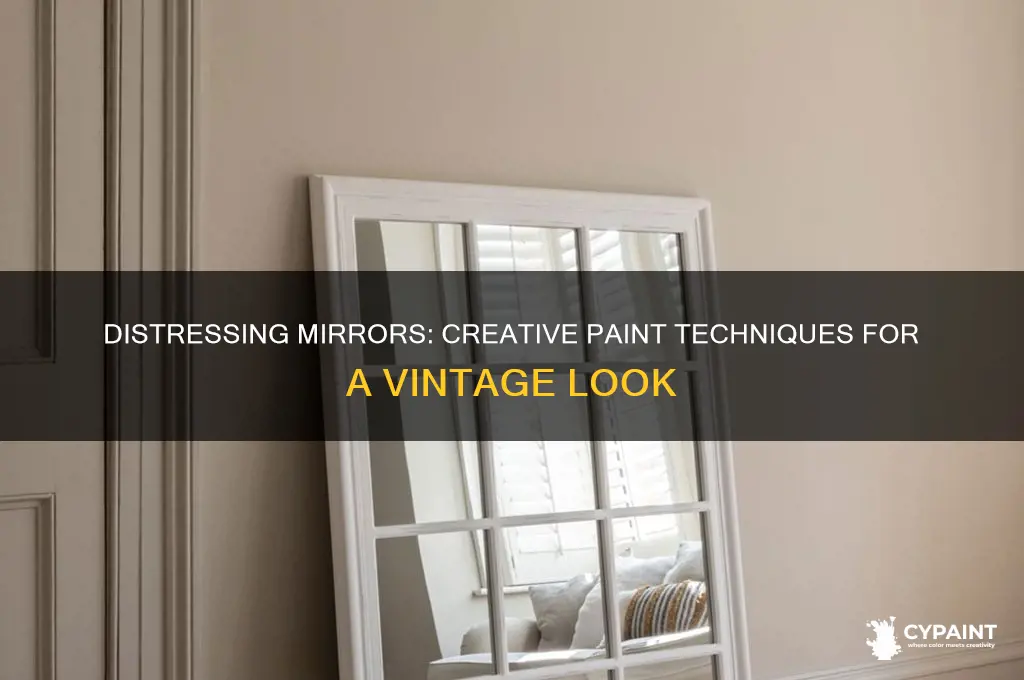Distressing Mirrors: Creative Paint Techniques For A Vintage Look | CyPaint