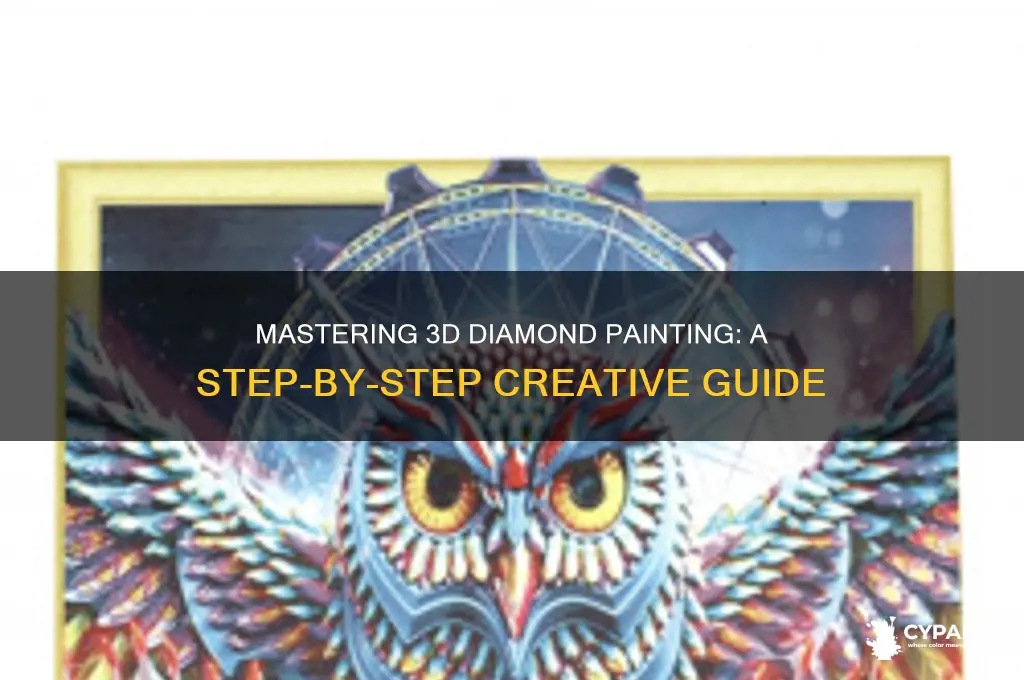 Mastering 3D Diamond Painting: A Step-By-Step Creative Guide | CyPaint